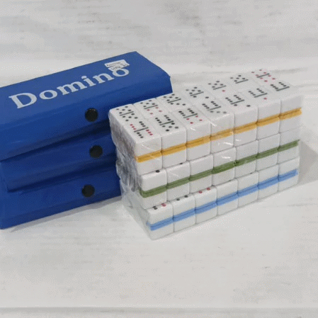 Jual Gaple Domino batu tebal, ukuran biji 2,8 cm x 2 cm x 1.3 cm ...