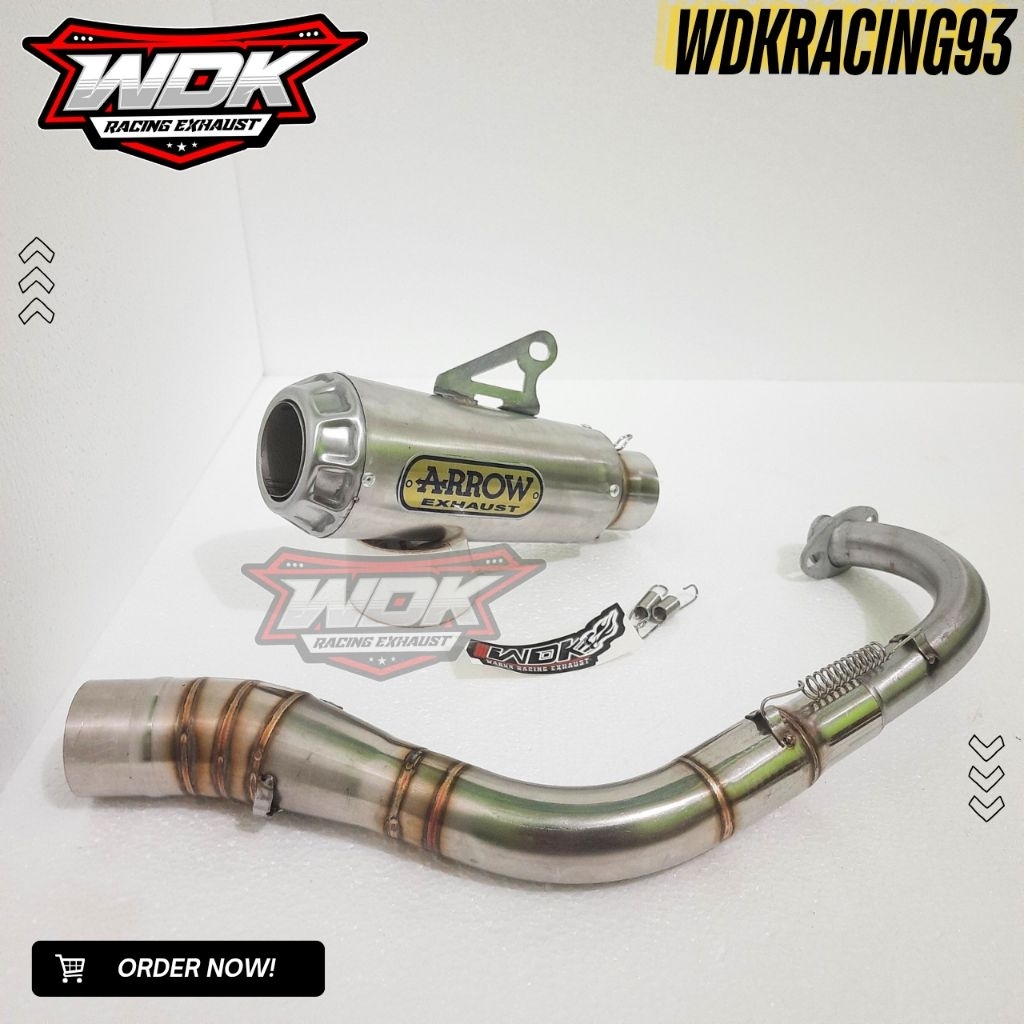 Jual EKZOS EXHAUST ARROW GTX PNP EGO S, EGO V1, EGO LC125, EGO S FI ...