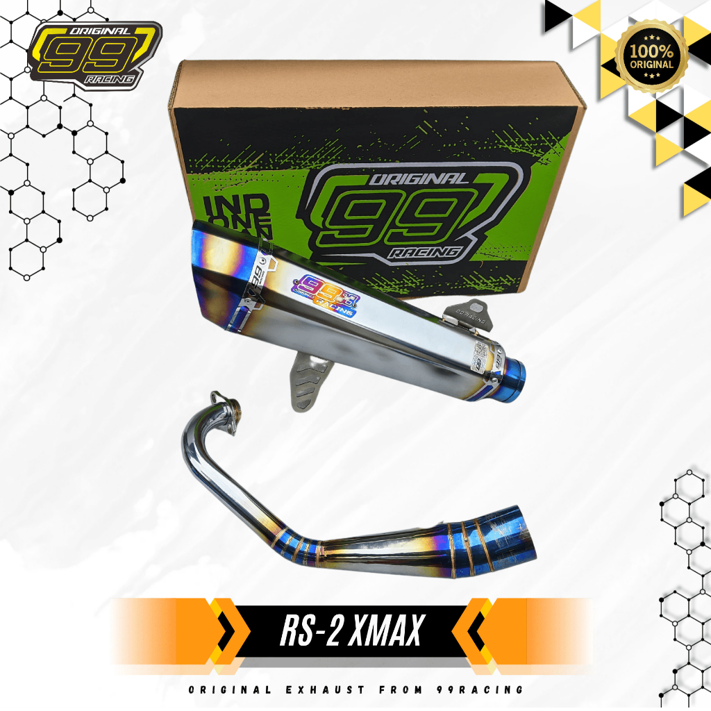 Jual Knalpot Racing Xmax New Xmax Old Full System Original 99 Racing ...