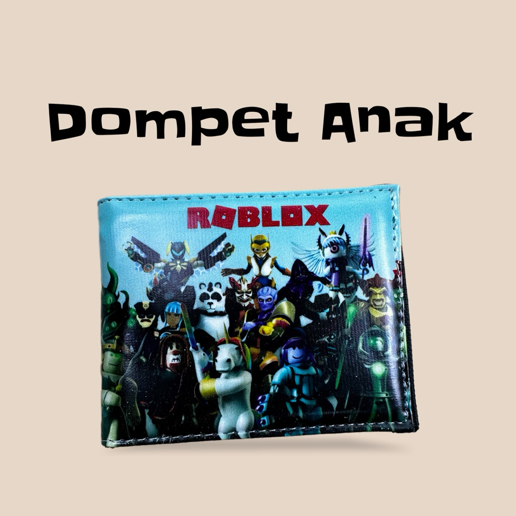 Jual DOMPET ANAK KARAKTER ROBLOXX DOMPET ANAK ANAK MURAH DOMPET ANAK ...