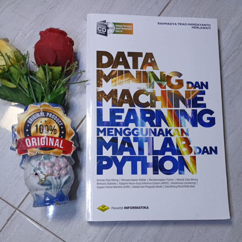 Jual Original data mining dan machine learning menggunakan matlab dan python | Shopee Indonesia