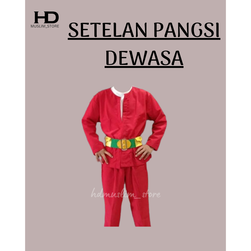 Jual BAJU PANGSI / SETELAN BAJU PANGSI DEWASA / BAJU ADAT SUNDA BETAWI ...