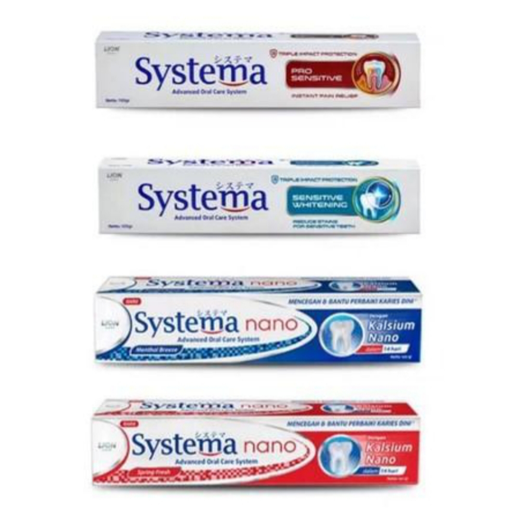 Jual SYSTEMA Nano Menthol Breezee Pasta Gigi 190gr | Shopee Indonesia