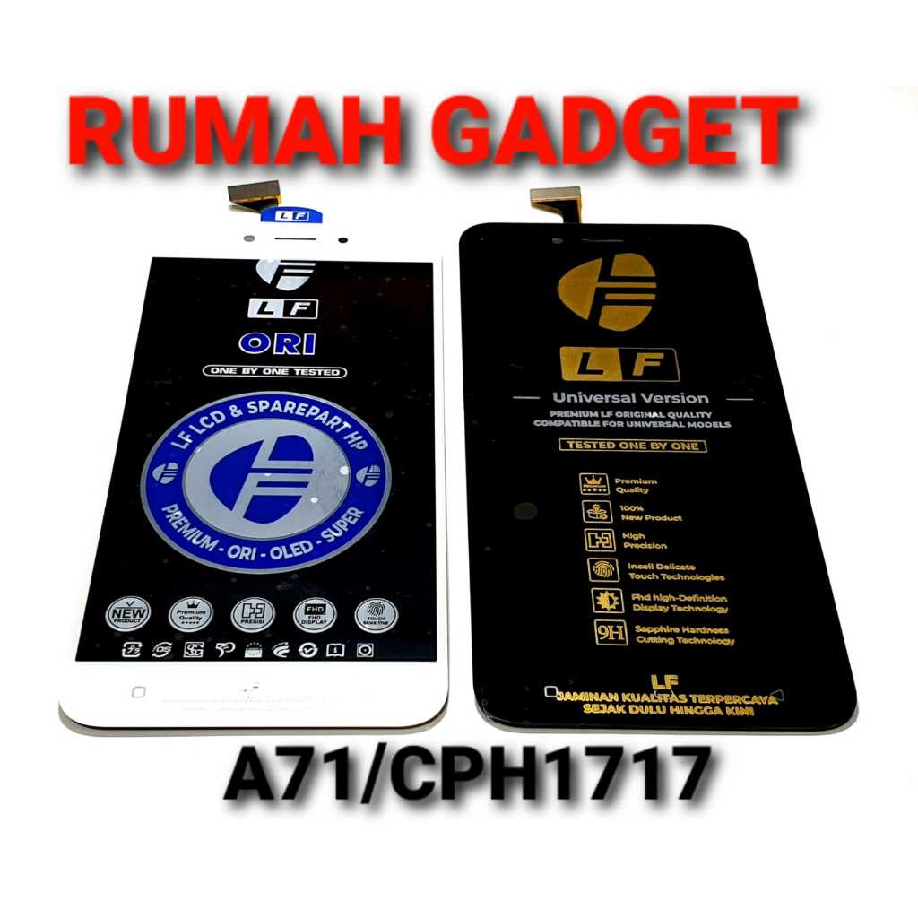 Jual LCD OPPO A71 (CPH1717) FULSET TOUCHSCREEN | Shopee Indonesia