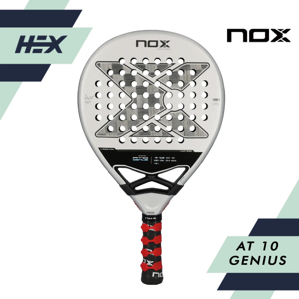 Jual NOX AT10 18K Agustin Tapia 2024 - Padel Racket | Shopee Indonesia