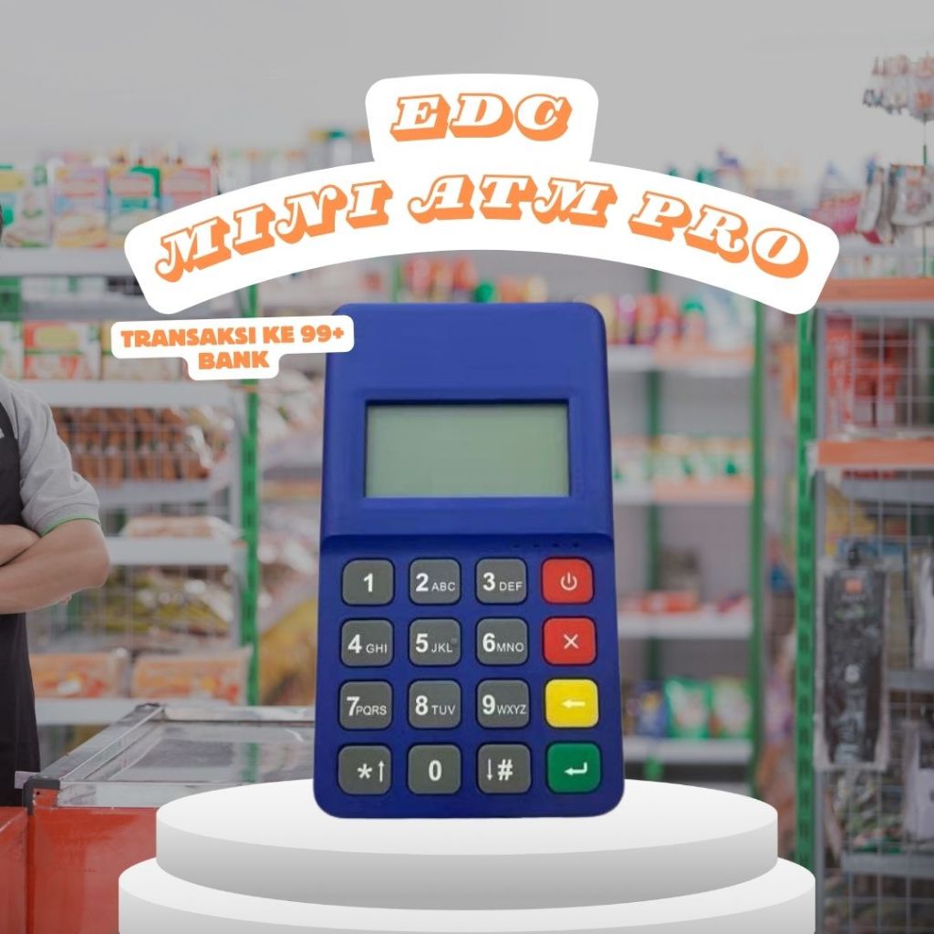 Jual Mini ATM Pro - Alat Tarik Tunai & Transfer Praktis | Bonus QRIS ...