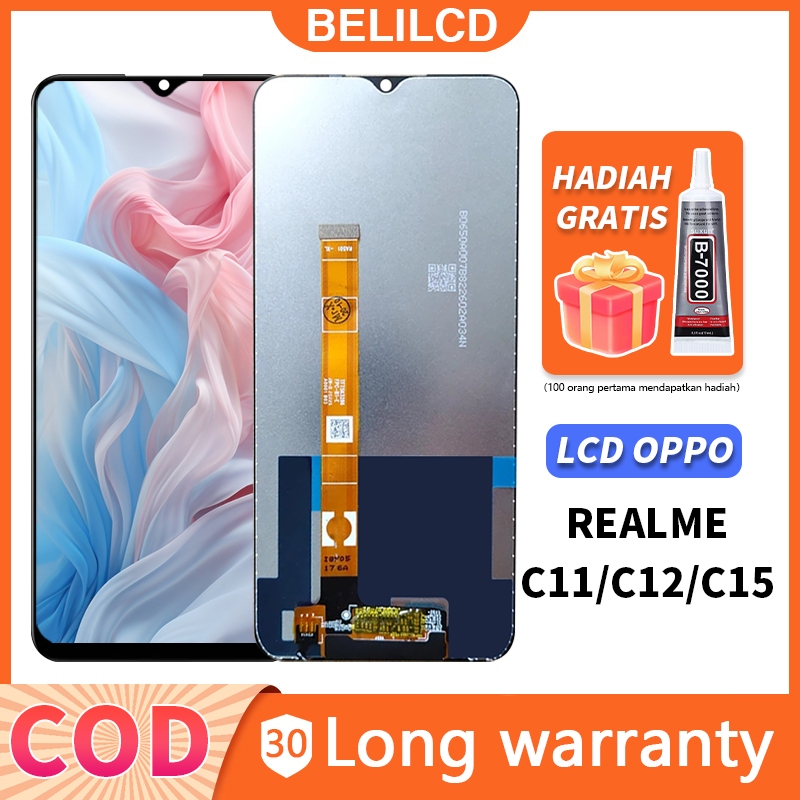 Jual LCD For REALME C11 C12 C15 2020 / FOR OPPO A15 A15S Fullset Touchscreen ORI Touch Screen ...