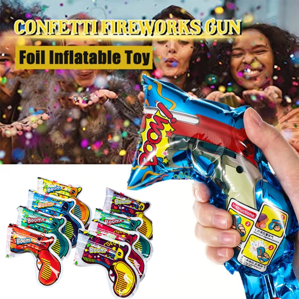 Jual 10pcs Confetti Party Popper / Pistol Confetti Serbaguna / Party ...