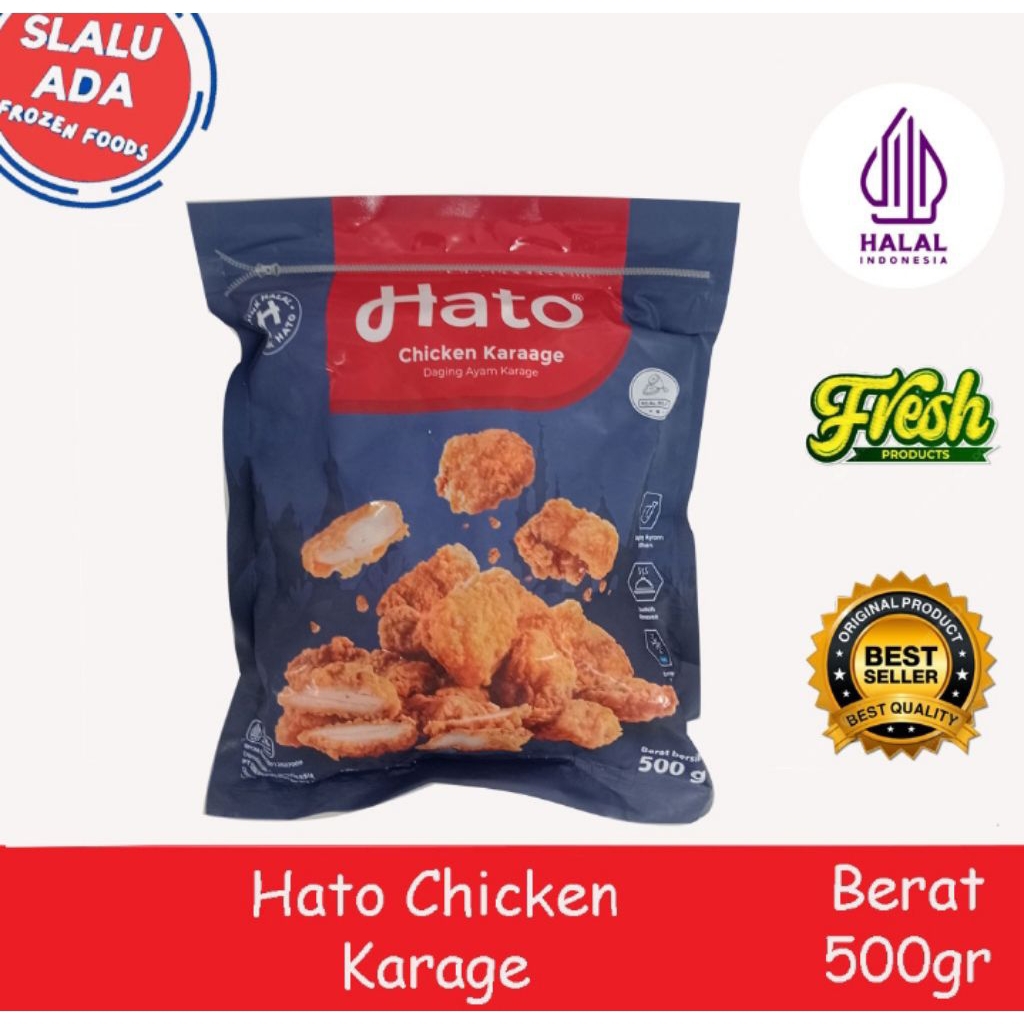 Jual Hato Chicken Karaage Berat 500 gram | Shopee Indonesia
