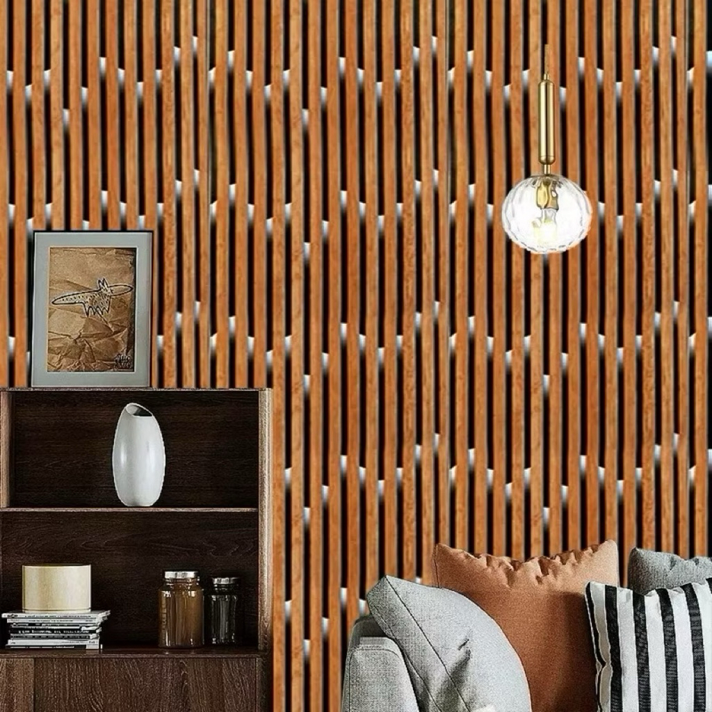 Jual Wallpaper Dinding Panel Coklat Aesthetic Ukuran - Wallpaper ...