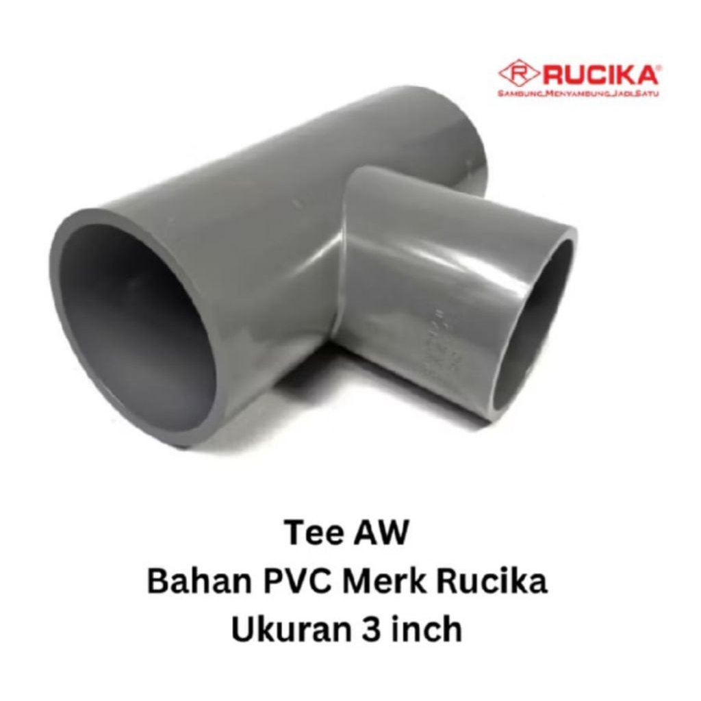 Jual Tee AW Bahan PVC Ukuran 3 Inch | Shopee Indonesia