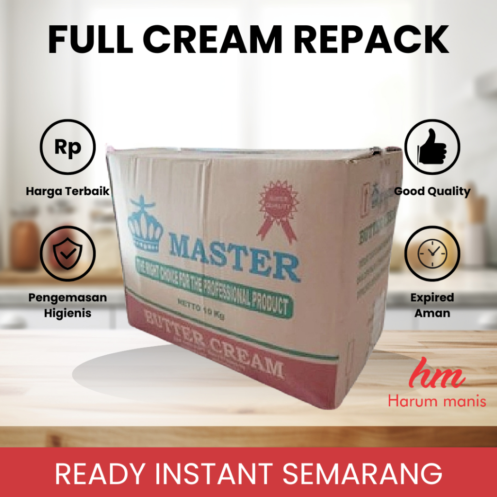 Jual Butter Cream Master Repack | Shopee Indonesia