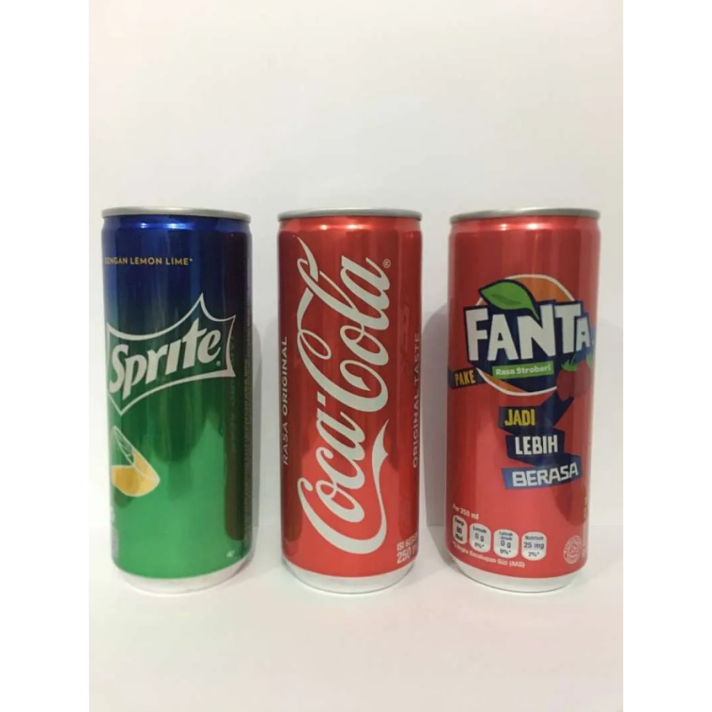 Jual minuman sprite / fanta kaleng 250ml /ds @24pcs | Shopee Indonesia