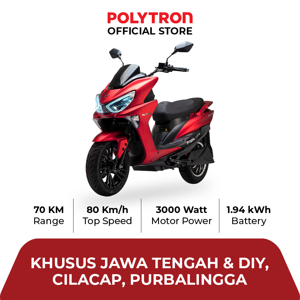 Jual POLYTRON Fox S Sepeda Motor Listrik - OTR Jawa Tengah & DIY ...