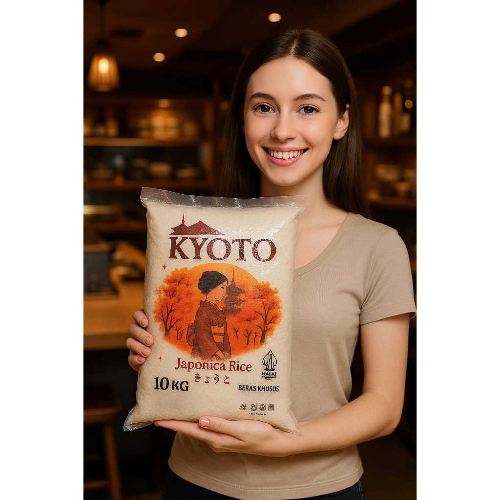 Jual BERAS JEPANG 1 KG KYOTO JAPONICA RICE 10 KG / BERAS JEPANG NO 1 ...