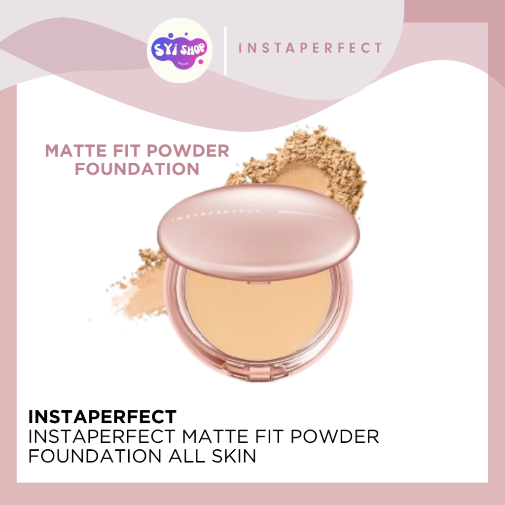 Jual Instaperfect Matte Fit Powder Foundation 13g-(Real Skin Cover ...