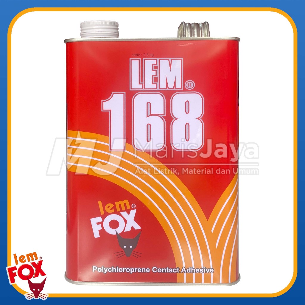 Jual Lem HPL FOX Kuning 168 2,5kg | Shopee Indonesia