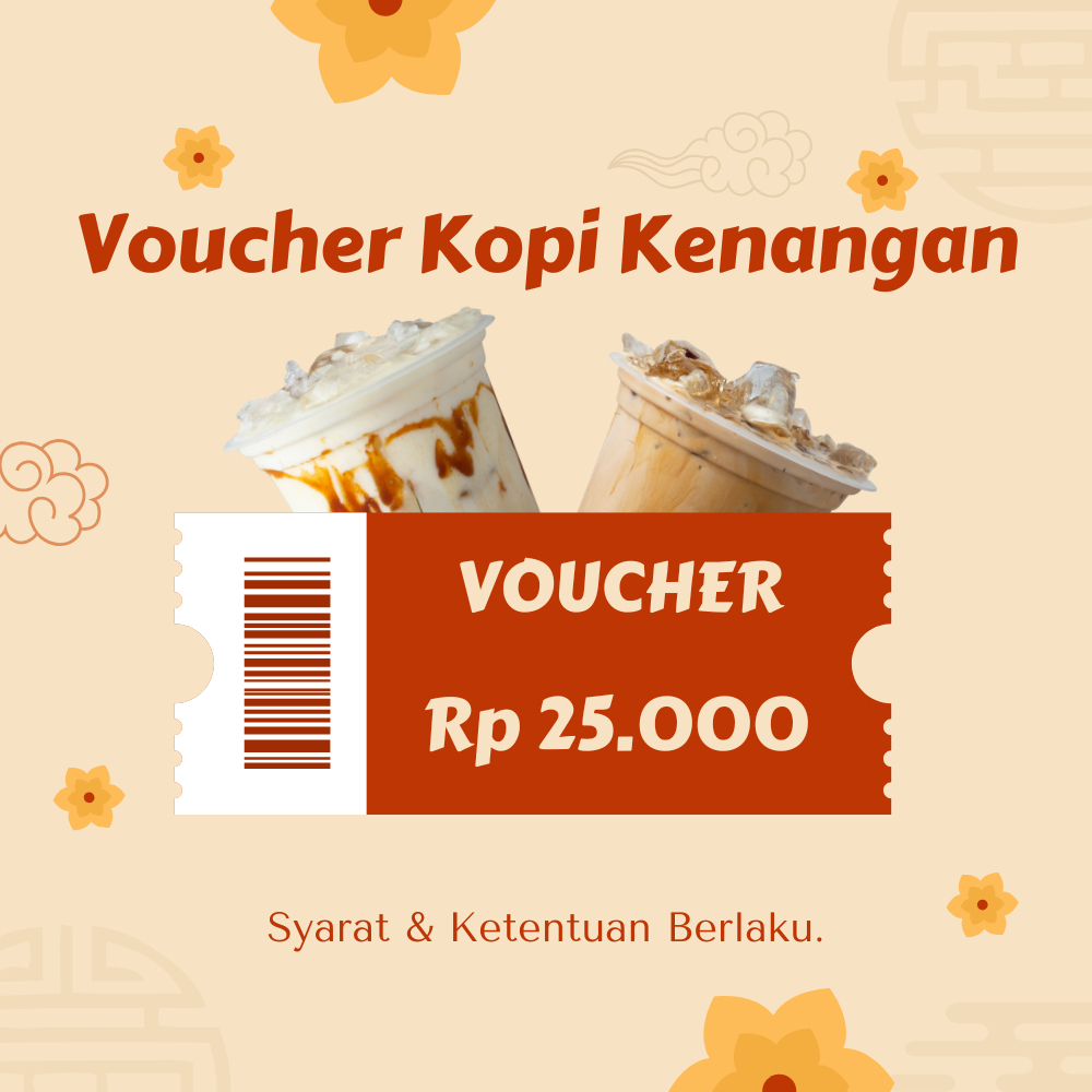 Jual Voucher Kopi Kenangan 25 Ribu | Shopee Indonesia