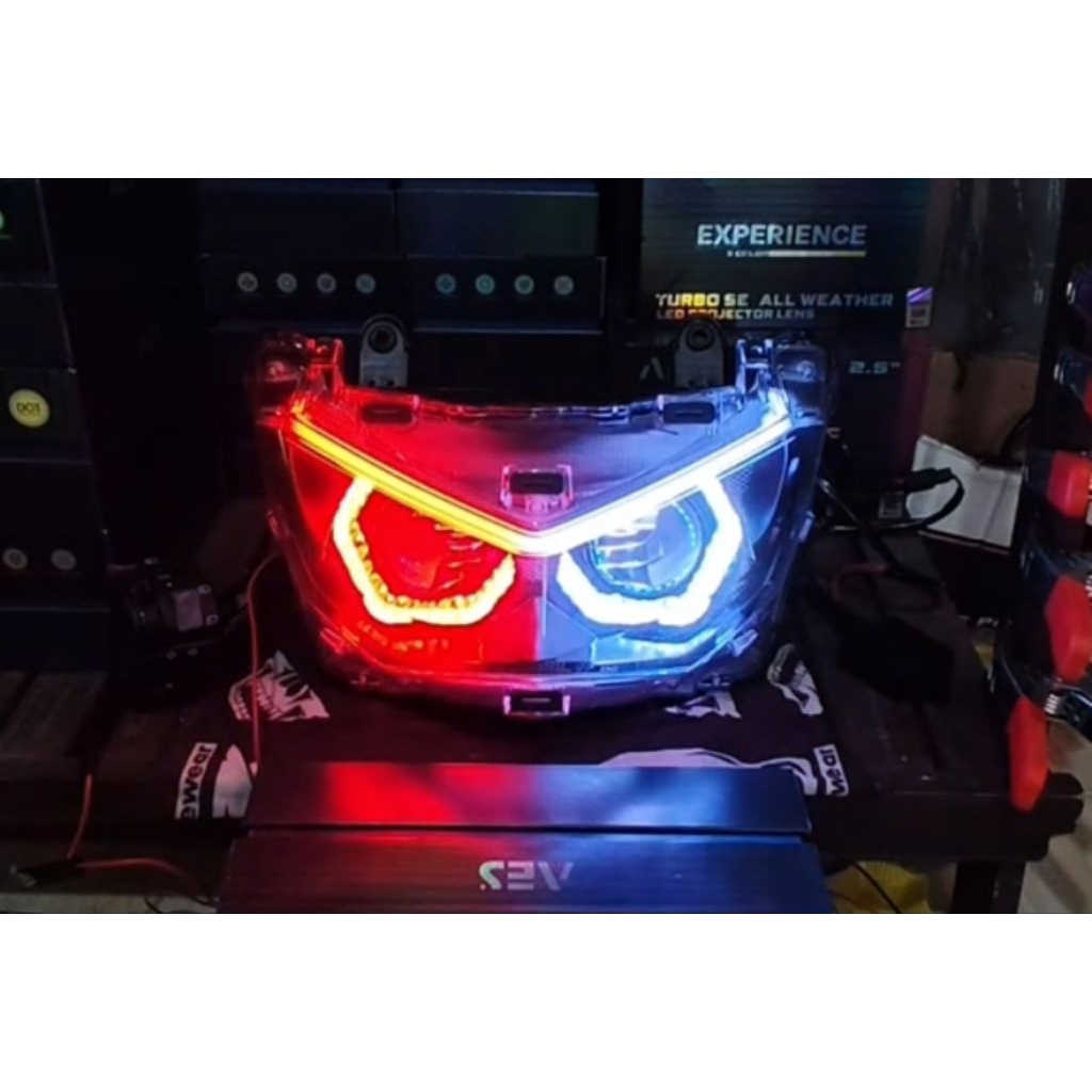 Jual BILED NMAX NEW TURBO EXPERIENCE V2 FULSET TINGGAL PASANG | Shopee ...