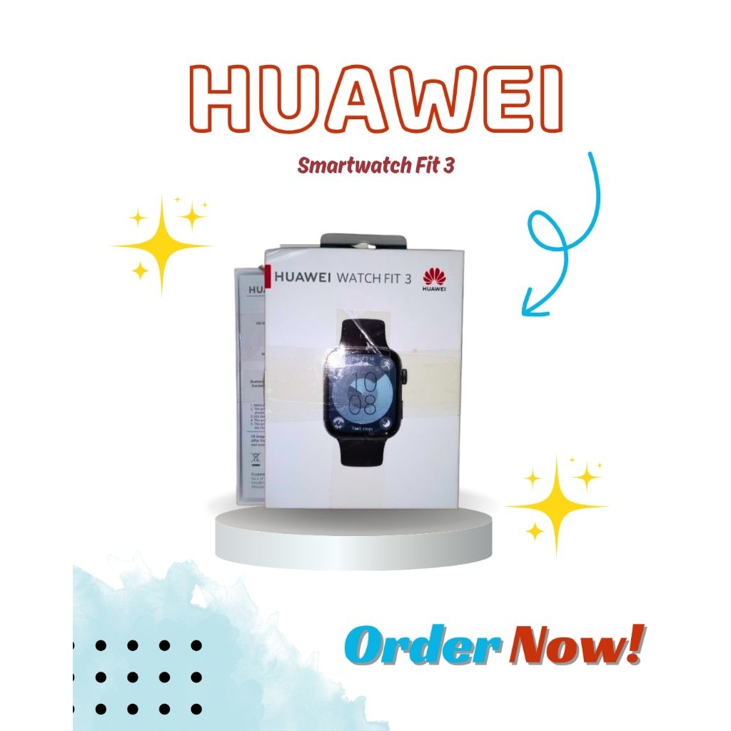 Jual Huawei Watch Fit 3 – Smartwatch Elegan & Super Warna Hitam ...