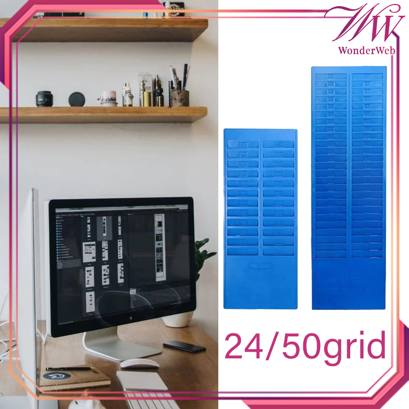 Jual Rak Kartu Absen 24/50 Sheets Tempat Kartu Absensi Rak Absensi ...
