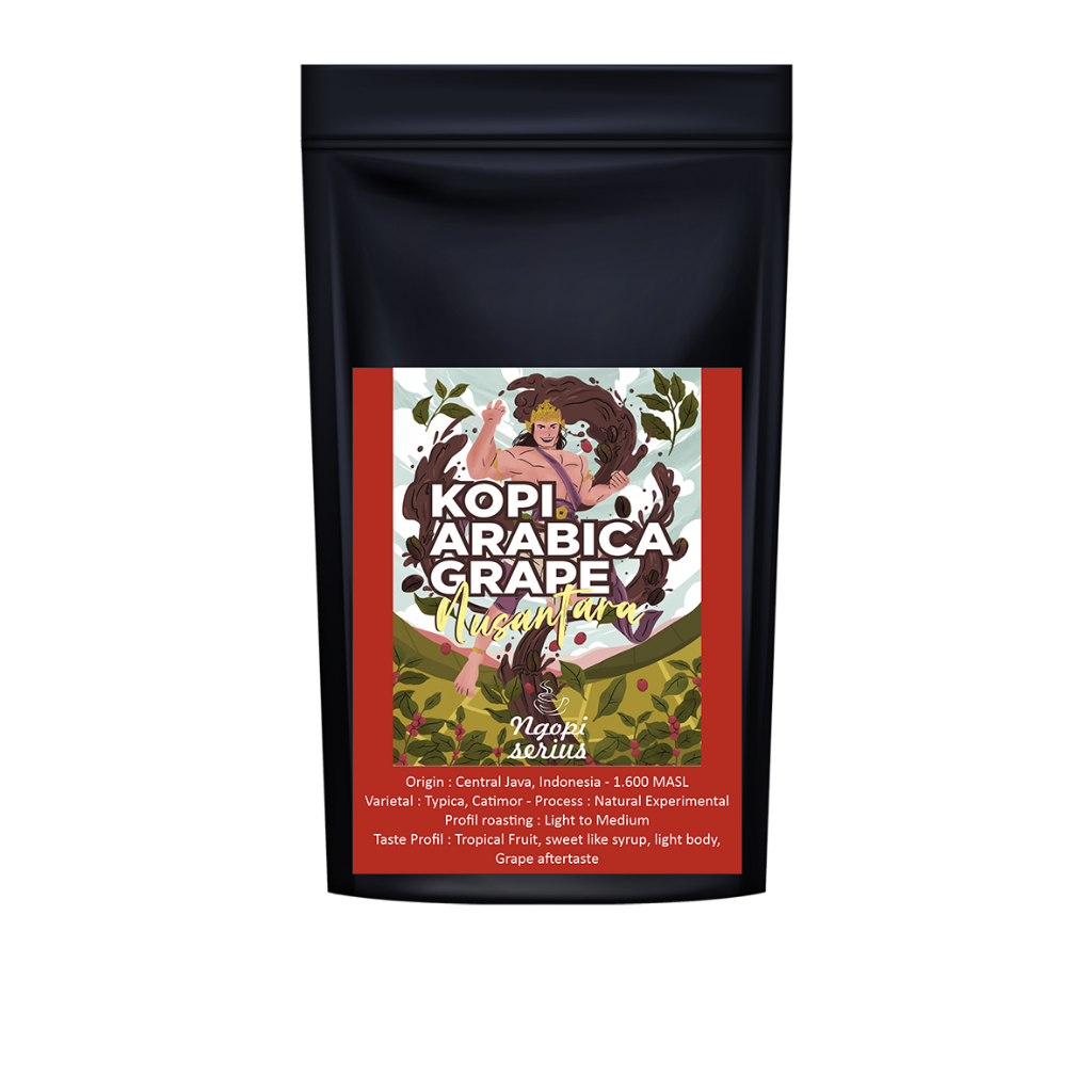 Jual NGOPI SERIUS Kopi Arabica JAVA WINE best seller (Arabica Grape ...