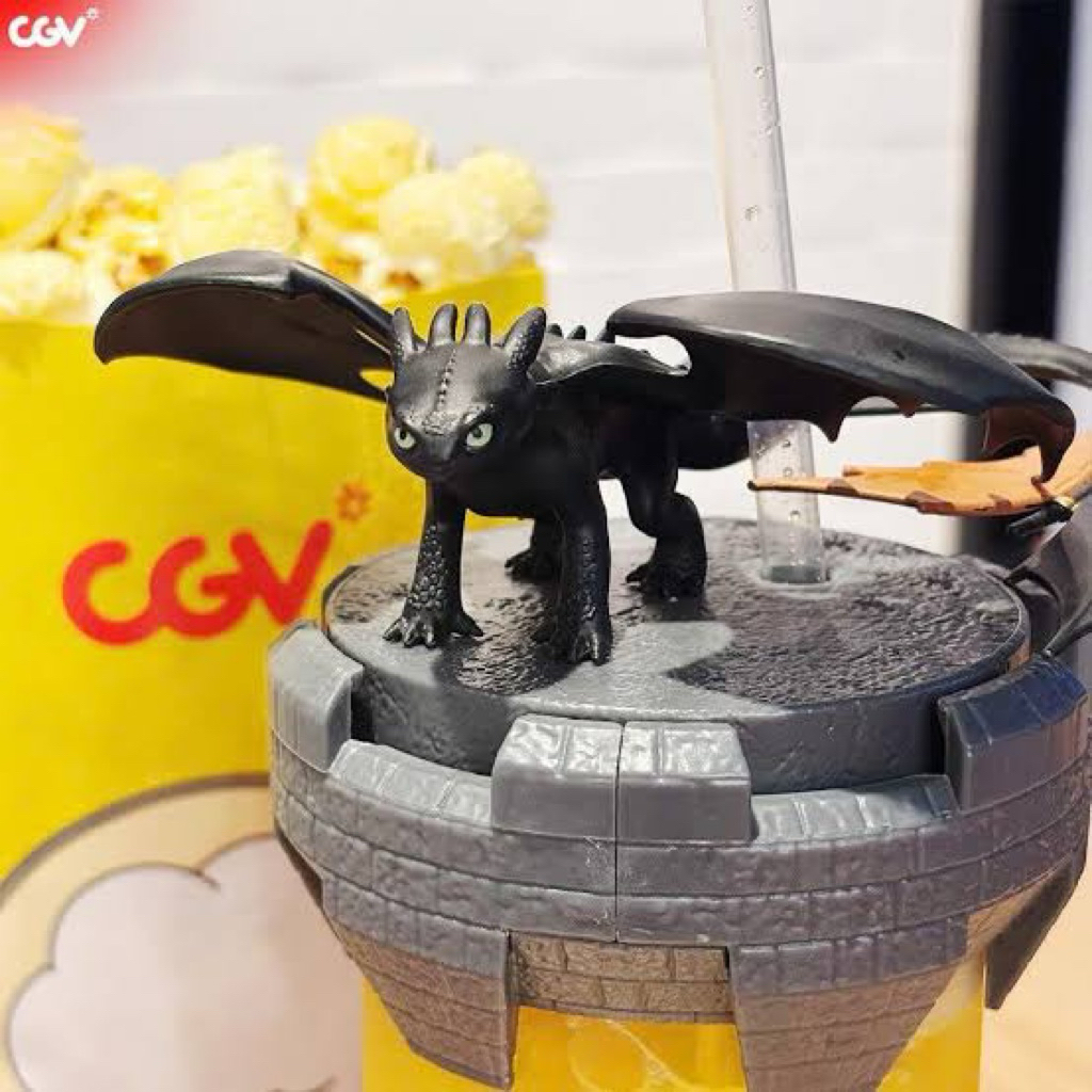 Jual TOOTHLESS Dragon HTTYD Popcorn Bucket Tumbler - Lilo Stitch ...