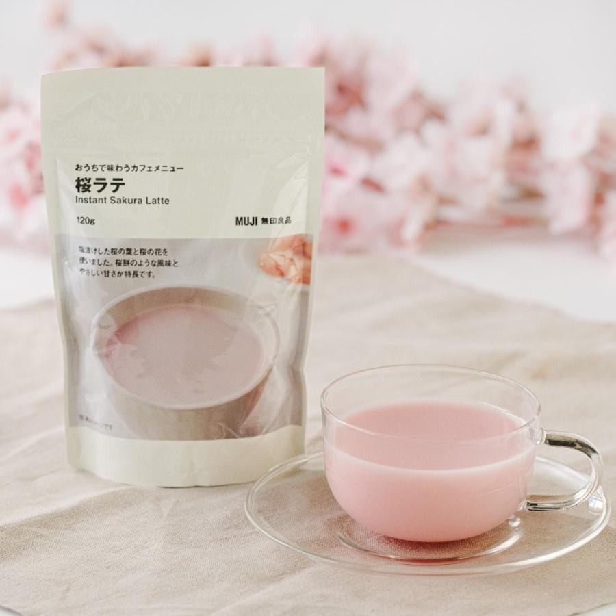 Jual Muji Instant Sakura Latte Powder 120g Minuman Hangat Instan Sakura ...