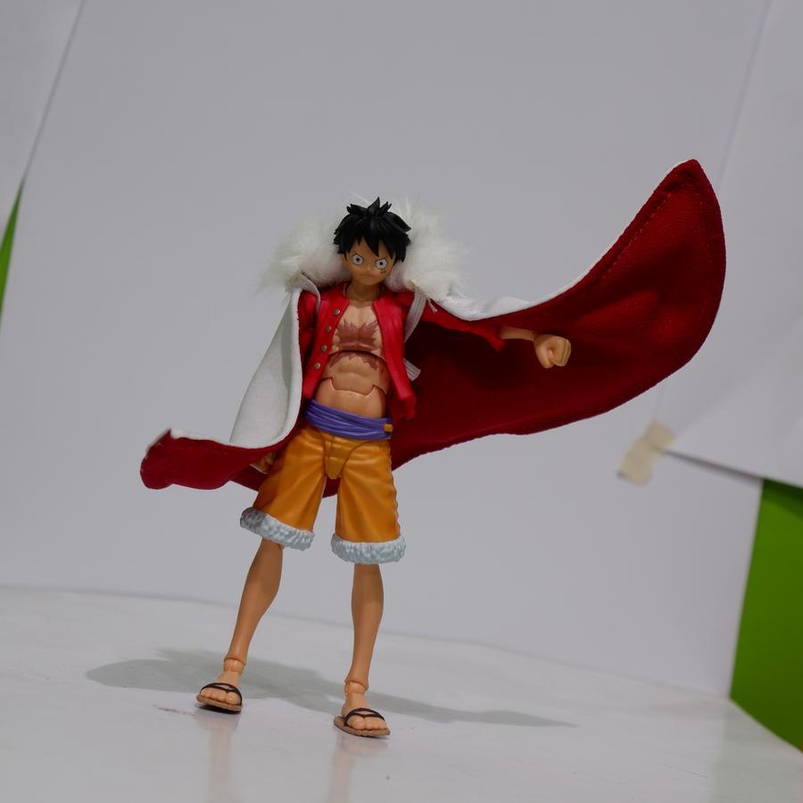 Jual Baju Jubah custom wired cape Coat untuk SHF Luffy One Piece dan ...