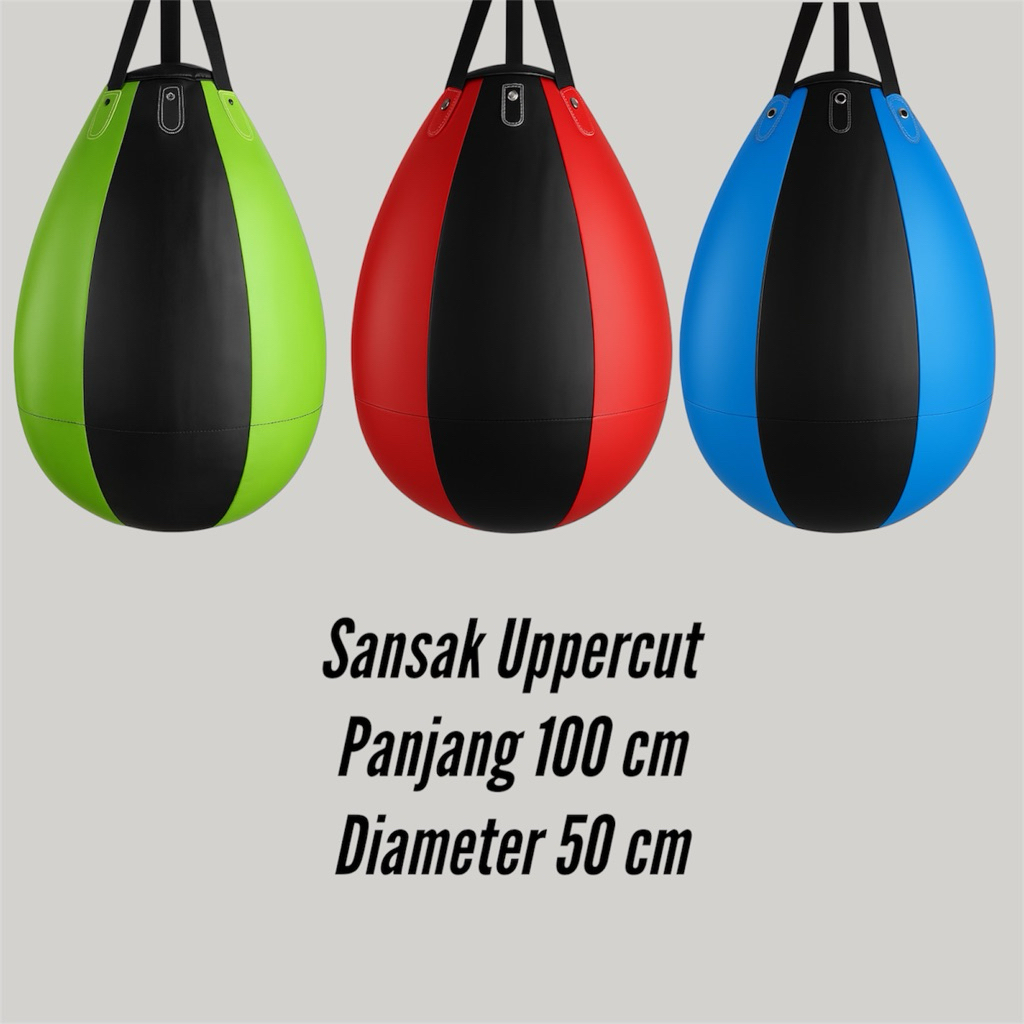 Jual Sansak Gantung Uppercut - Ukuran 100 cm x 50 cm | Cocok untuk ...