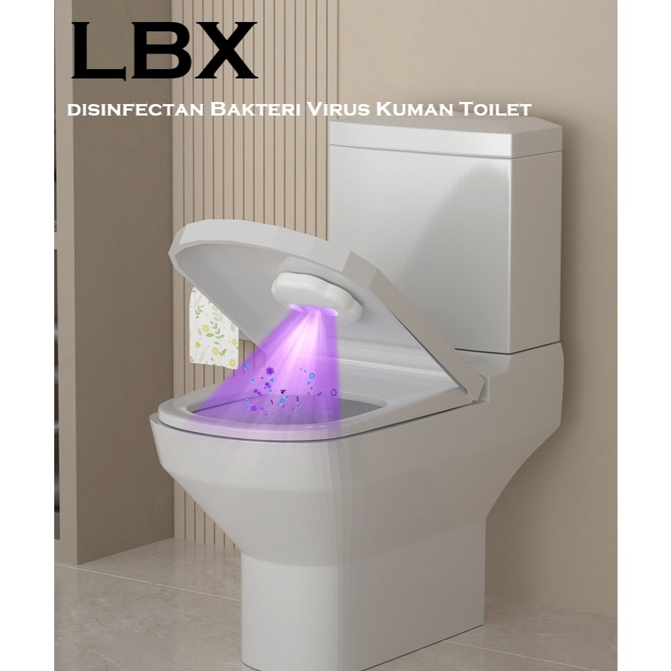 Jual LBX Lampu Automatis Tutup Toilet UVC Sterilizer Disinfectan ...