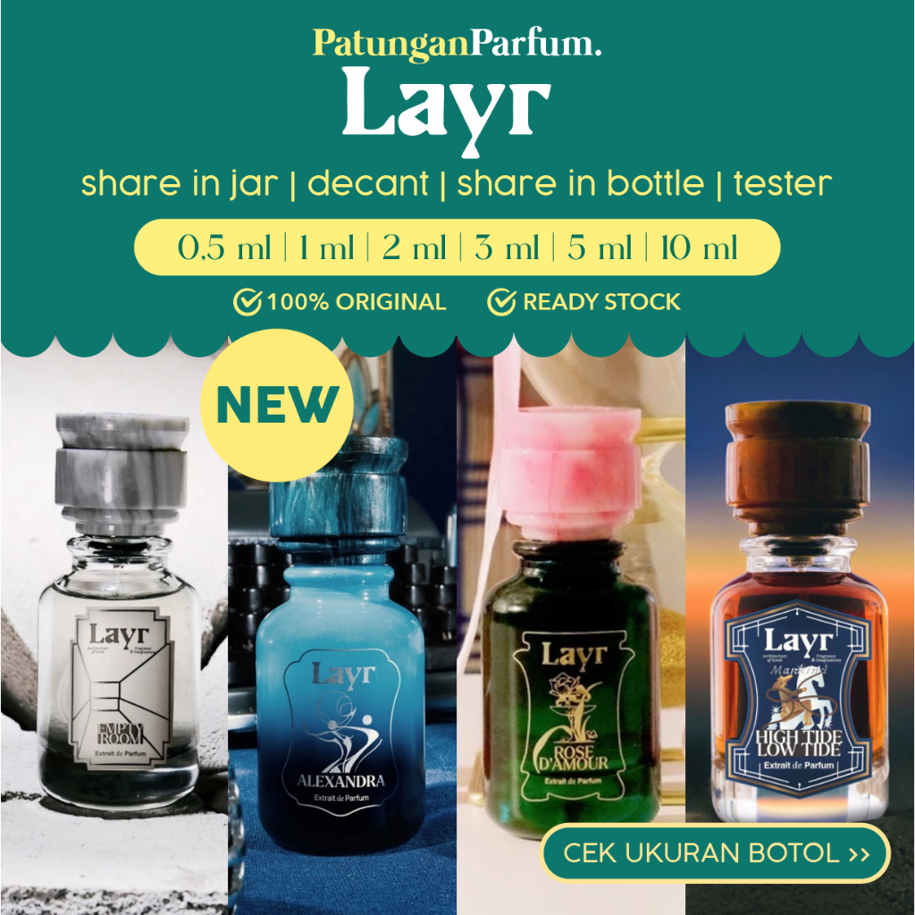 Jual Decant Layr Fragrance - Alexandra Rose D'Amour Empty Room High ...