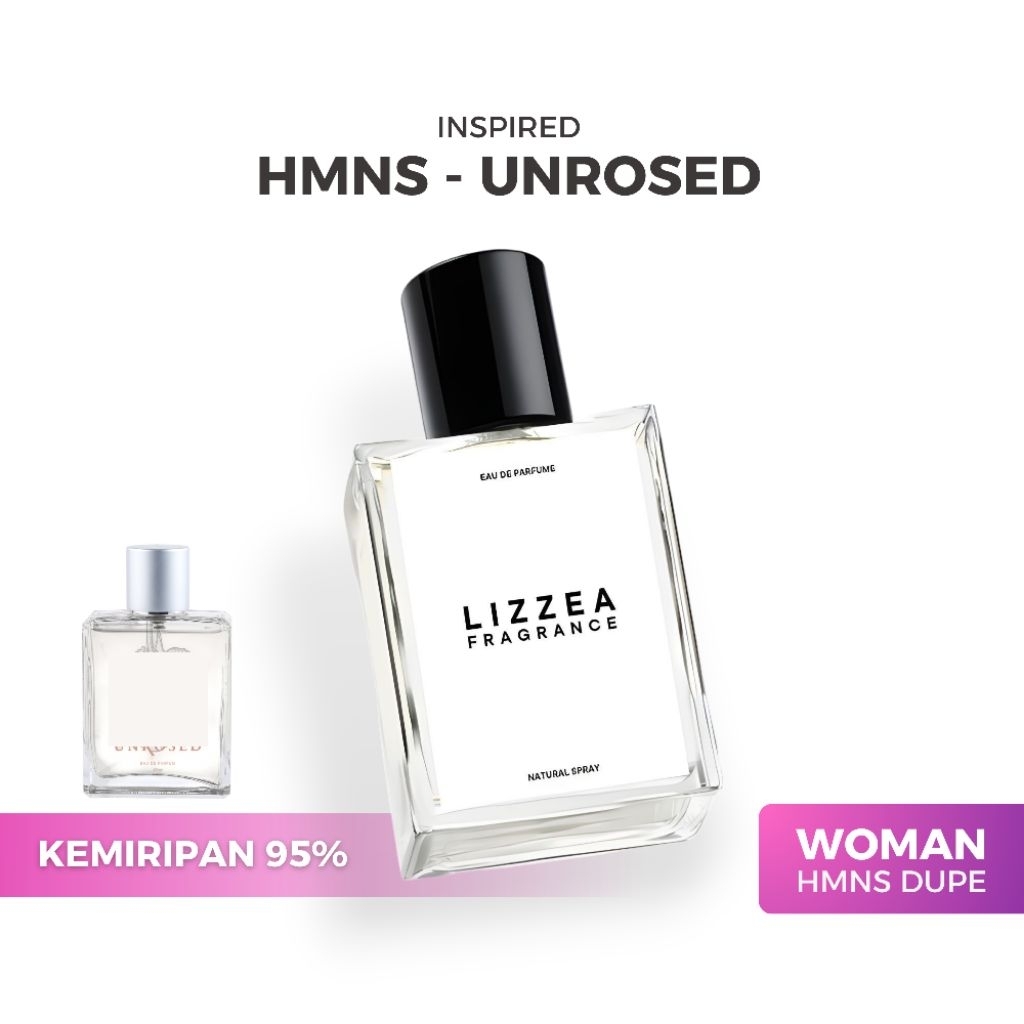 Jual HMNS UNROSED Inspired Perfume 65ml - Parfum Unisex | Shopee Indonesia