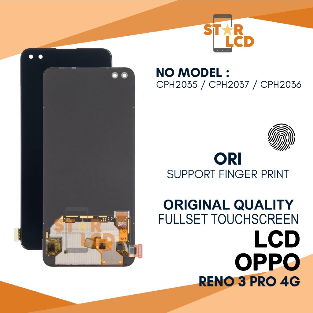 Jual Grosir LCD Oppo Reno 3 Pro 4G (CPH2035 / CPH2036 / CPH2037 ...