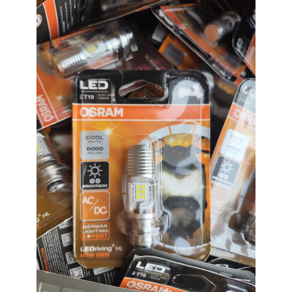 Jual BOHLAM DEPAN OSRAM LED T19 AC/DC BEAT SCOOPY SPACY MIO LAMPU OSRAM ...