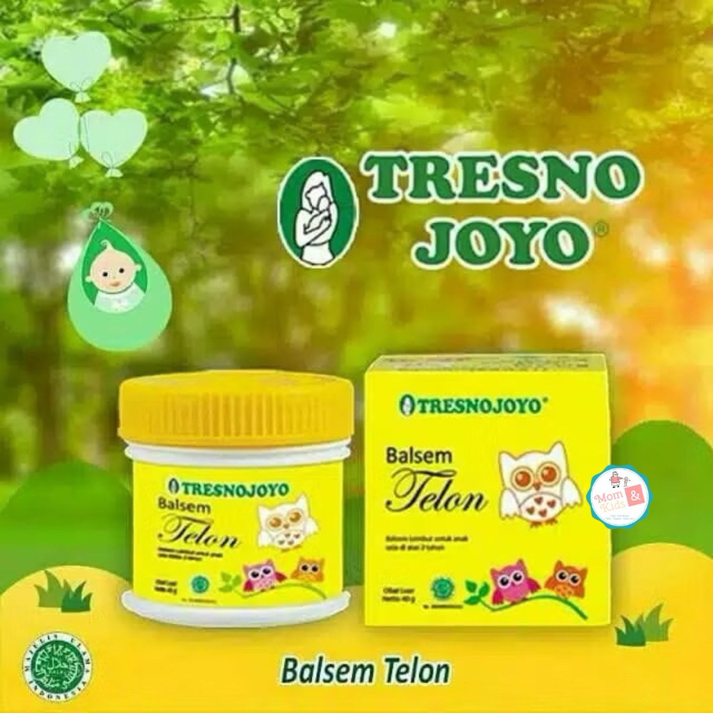 Jual TRESNO JOYO TRESNOJOYO BALSEM TELON 40GR | BALSEM BAYI UNTUK FLU ...