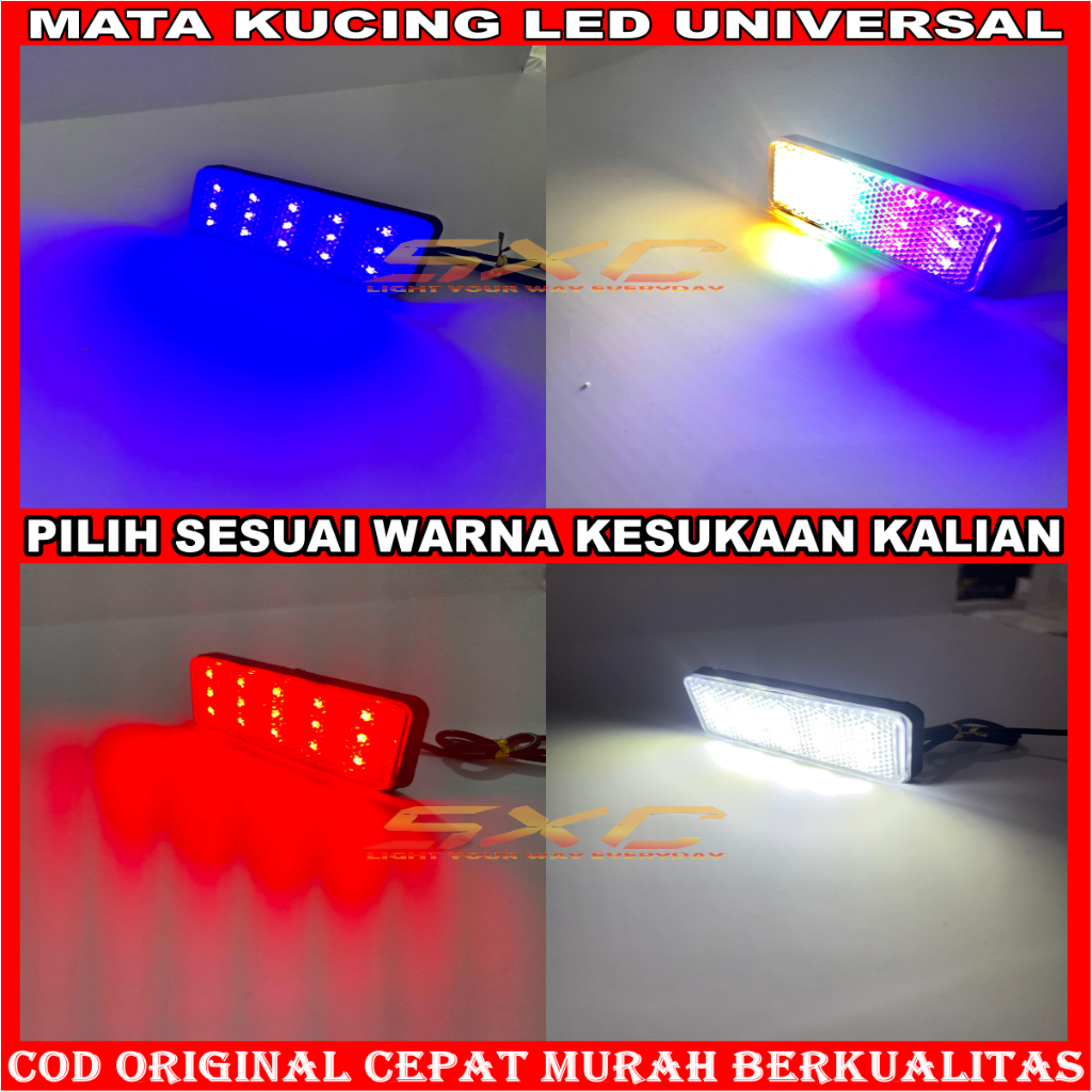 Jual ORIGINAL LAMPU REM LED STOP TAMBAHAN VARIASI DIAM KEDIP LAMPU MATA ...