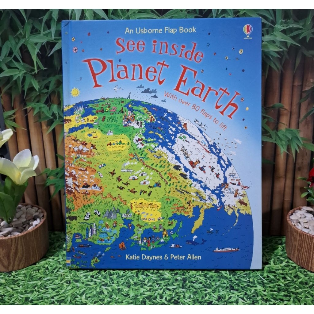 Jual See Inside Planet Earth with over 80 flaps to lift - An Usborne ...