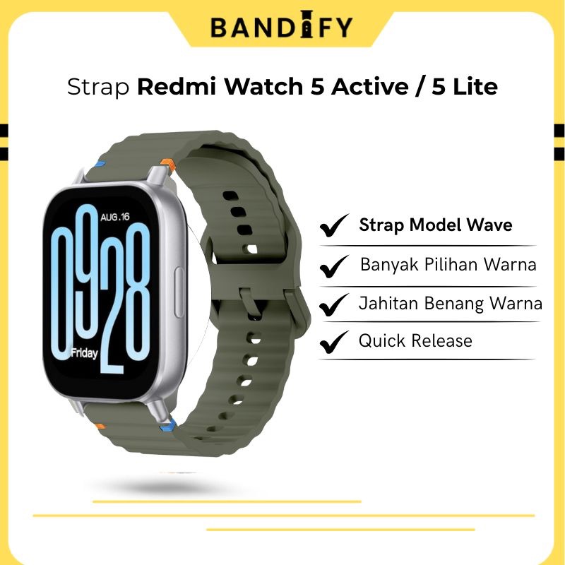 Jual Bandify Strap Redmi Watch 5 Lite / Redmi Watch 5 Active Tali ...