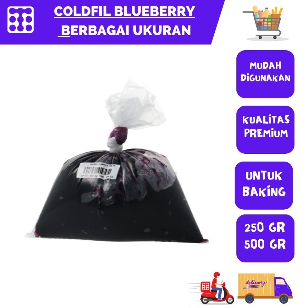 Jual Selai Coldfil Blueberry/Selai Puratos | Shopee Indonesia