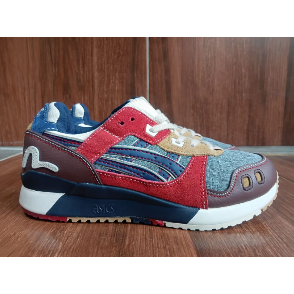 Jual ASICS GEL LYTE 3 X EVISU | Shopee Indonesia