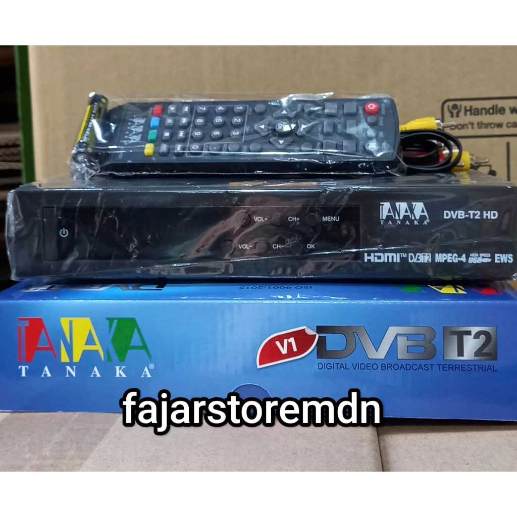 Jual Set Top Box Tanaka DVBT2 TV DIGITAL Body Besar Receiver / Memori ...