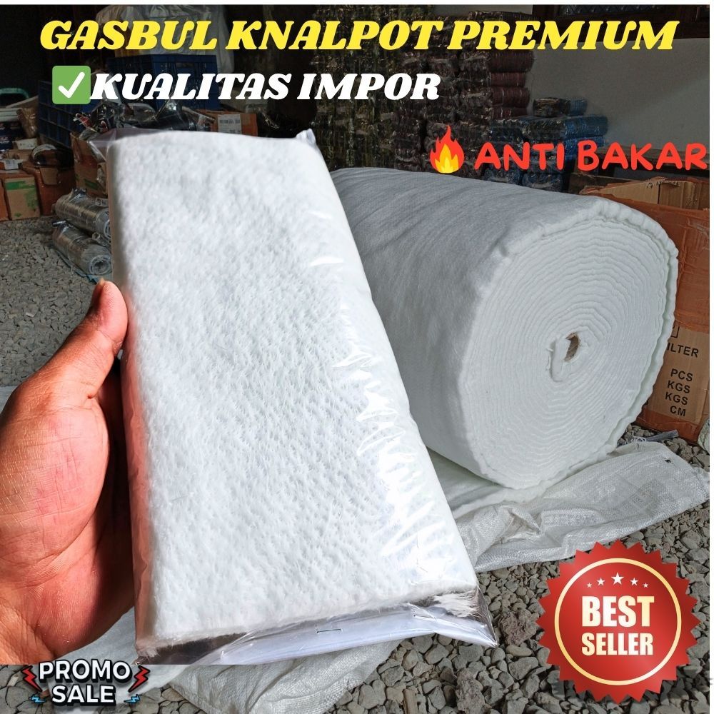 Jual Gasbul Knalpot Anti bakar | glasswool knalpot premium tahan panas ...