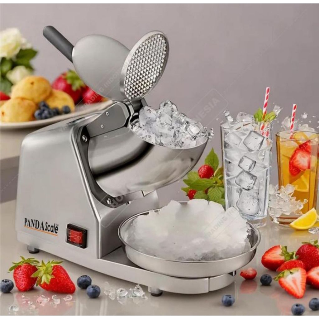 Jual Mesin Serut Es Batu Listrik Ice Smashing Machine 2 Mata Pisau ...