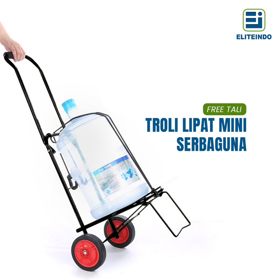 Jual ELITEINDO Troli Lipat Serbaguna Trolley Besi Mini Alat Dorong ...