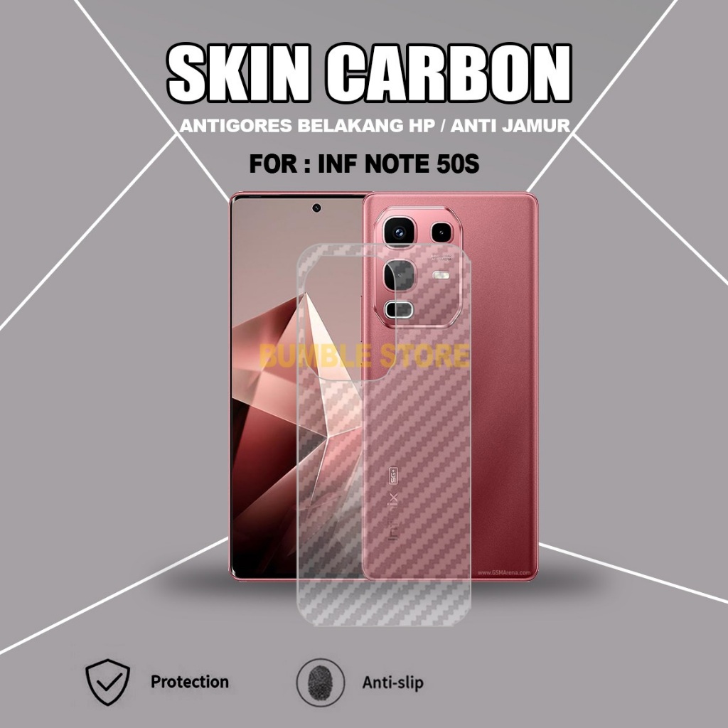 Jual Bumble - Antigores Belakang / Antigores Skin Carbon Infinix Note ...
