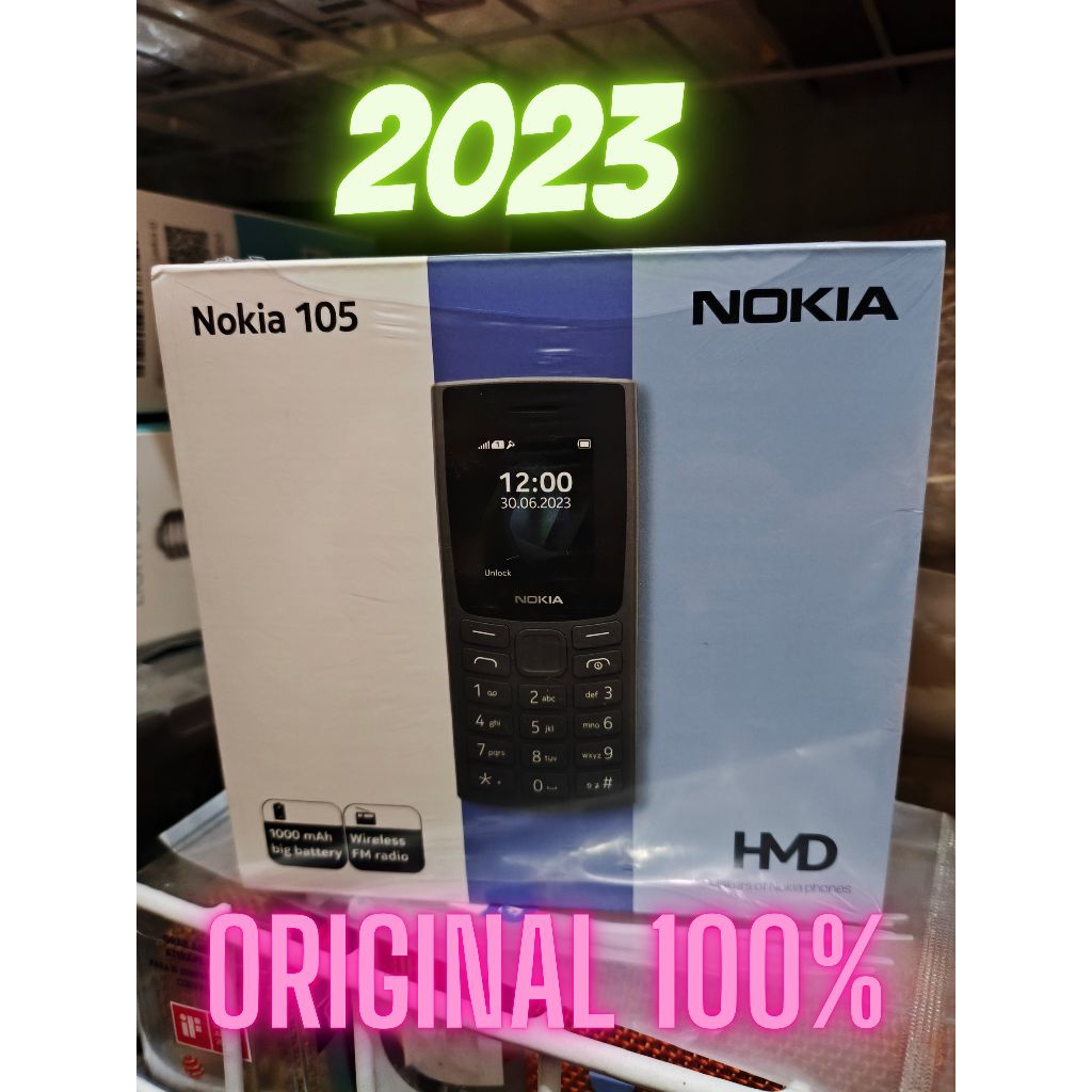 Jual NOKIA 105 LEDA 2023 Original Nokia 100% - Garansi Resmi | Shopee Indonesia