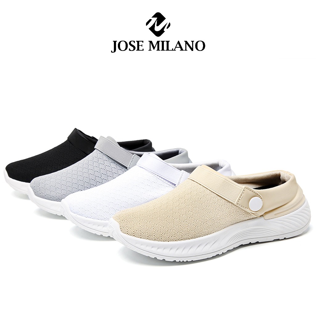Jual JOSE MILANO JM-0181 Sepatu Flat Wanita Slingback / Sepatu Kanvas ...
