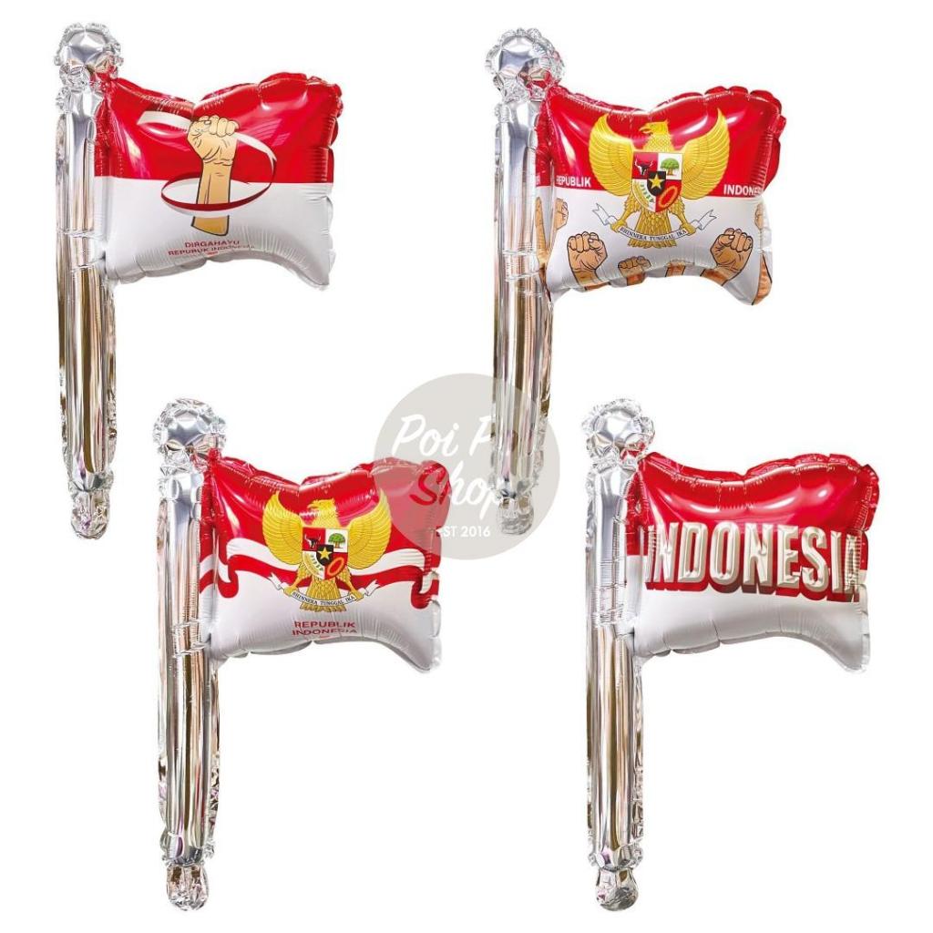 Jual Balon Foil Bendera 17 Agustus 2025 Backdrop HUT RI 17an Hiasan ...