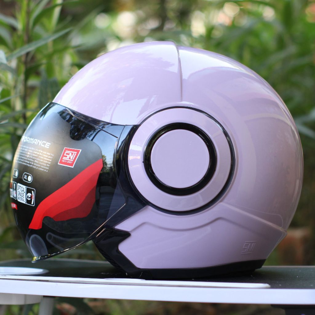 Jual Helm HRV astro helm retro matic premium motorcycle original SNI ...